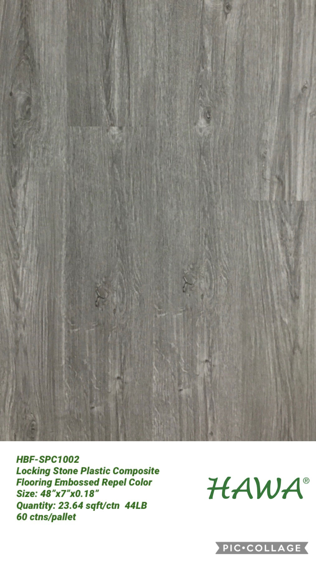 Luxury Vinyl Flooring - SPC Stone Plastic Composite - 100% Virgin Vinyl ...