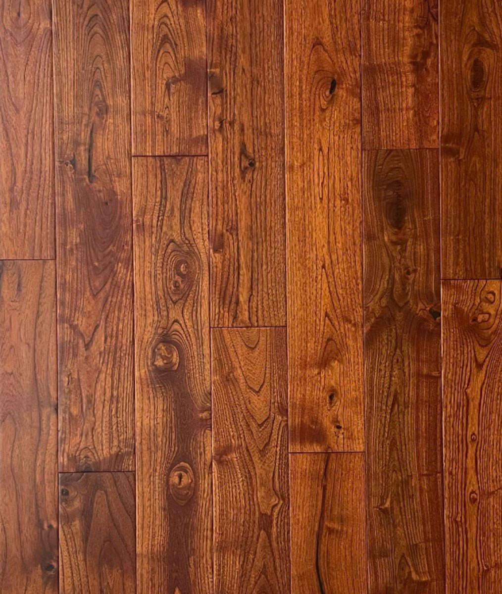 Locust Handscraped Hardwood Flooring - Asian Locust